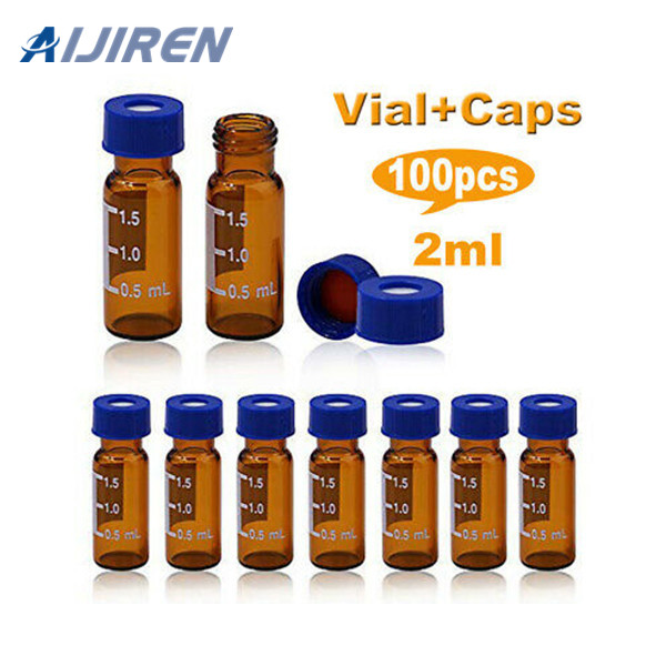 Amber Autosampler Vial Cap With Septa Certified-Aijiren 2ml Sample Vials
